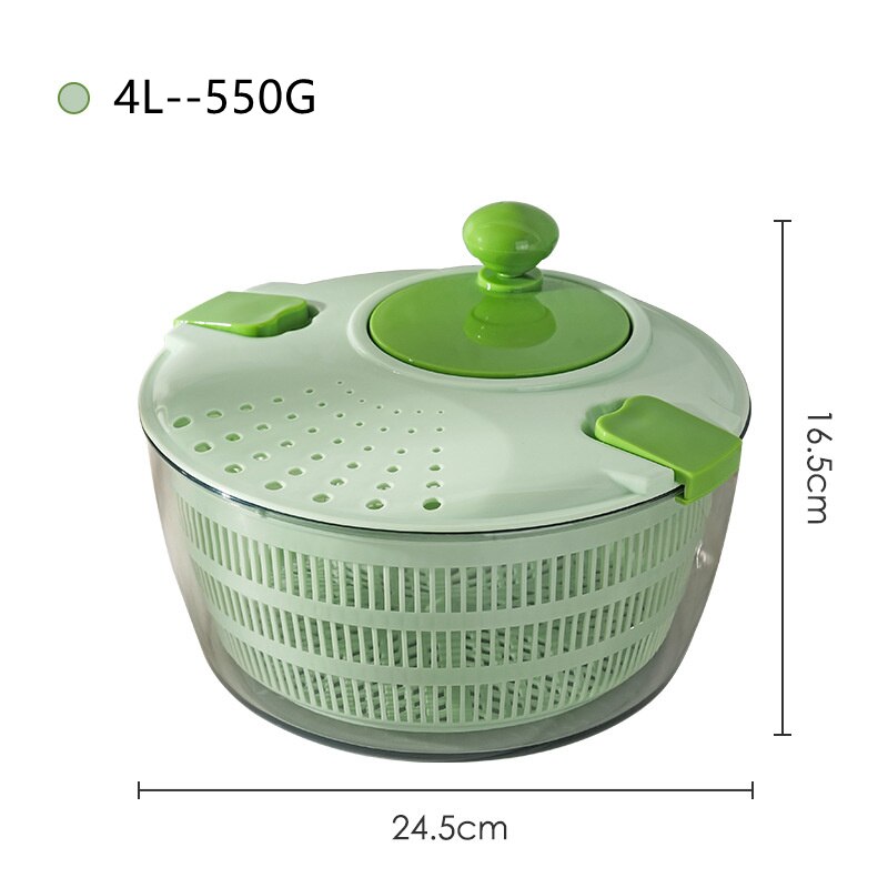 Vegetable Dehydrator Vegetable and Fruit Drain Bas... – Grandado