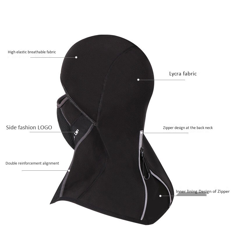WHEEL UP Winter Cycling Face Mask Fleece Thermal K... – Grandado