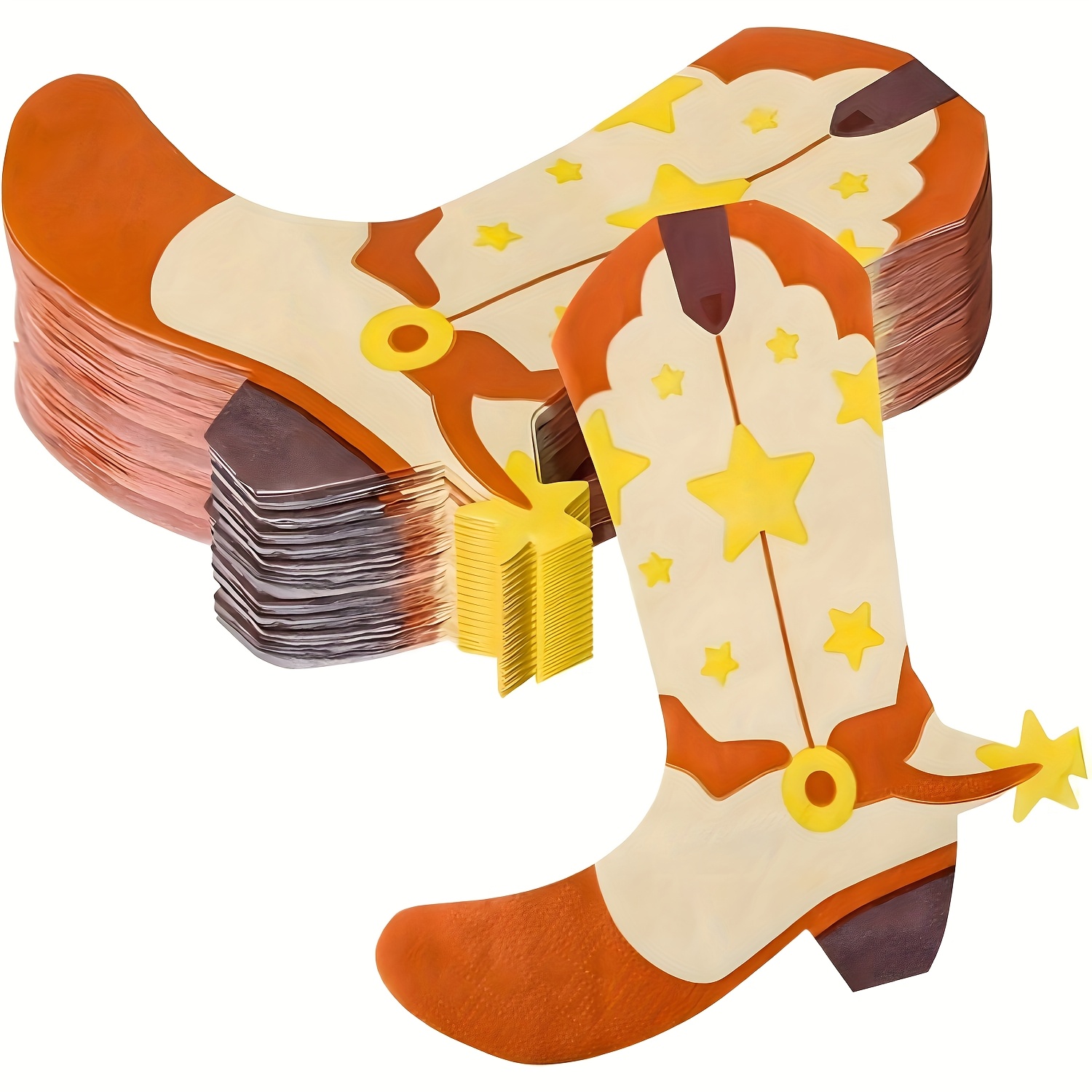 25/50pcs Western Cowboy Theme Party Retro Cowboy B... – Grandado