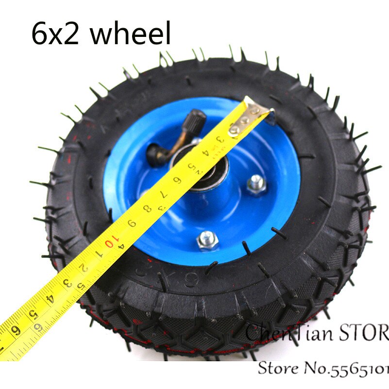 Inflatable Tire Wear-Resistant 6in Wheel 150mm Tir... – Grandado