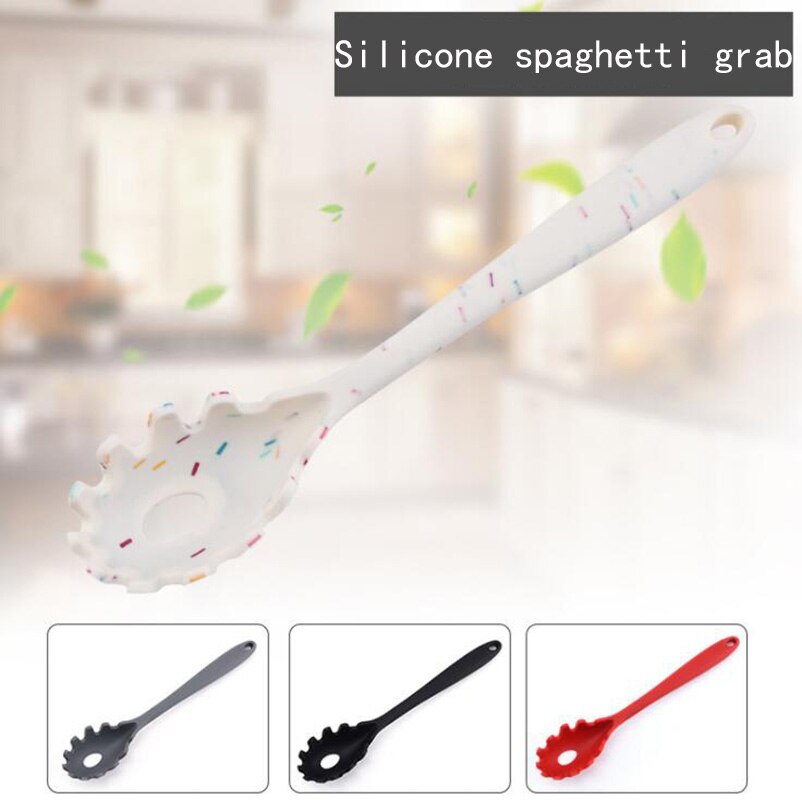 Pasta Scoop Spaghetti Lepel Vergiet Silicone Hitte... – Grandado
