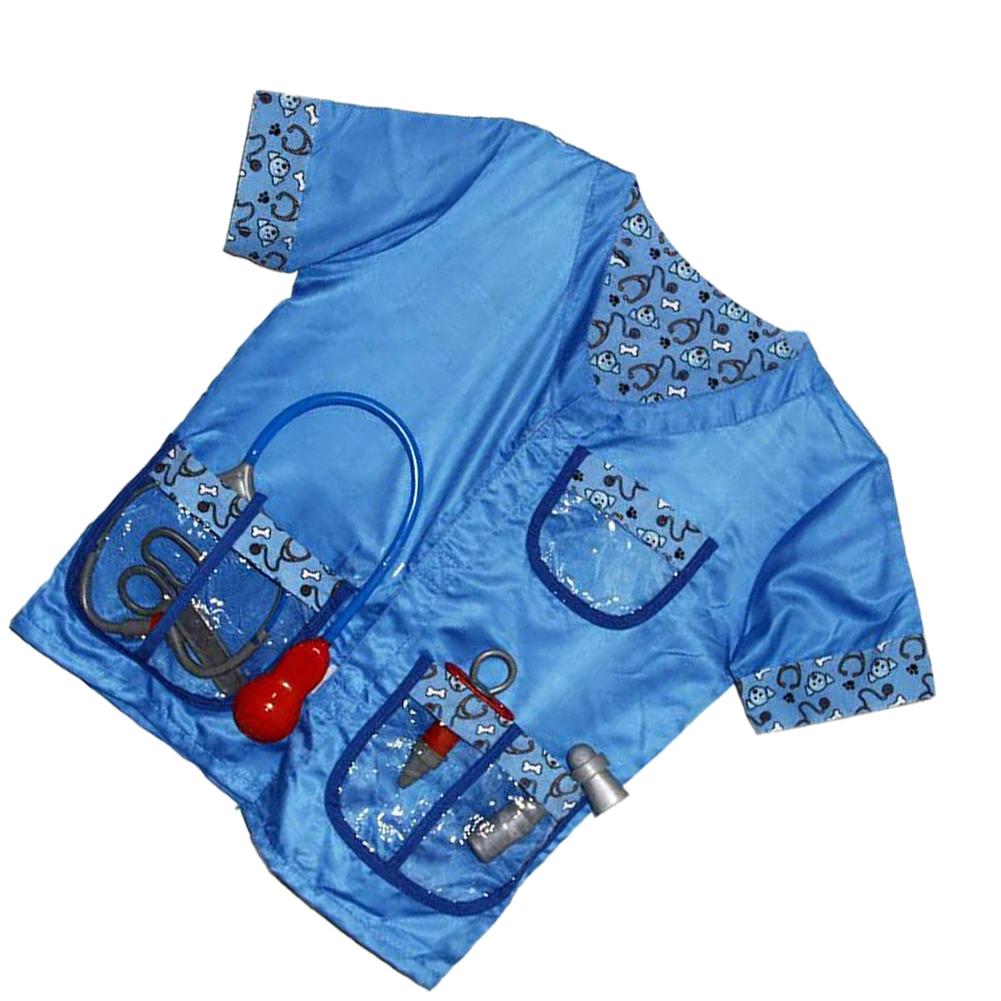 Blue Doctor Clothes Play Costume Doctor Assembly D... – Grandado