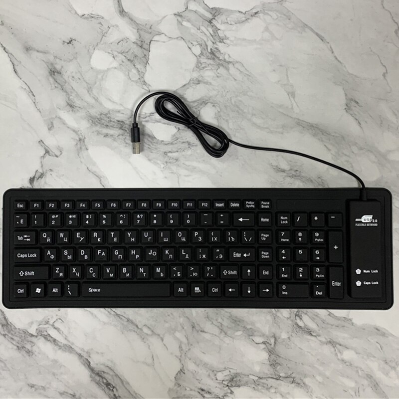 Russian/French/Korean/Arabic Soft Silicon Keyboard... – Grandado