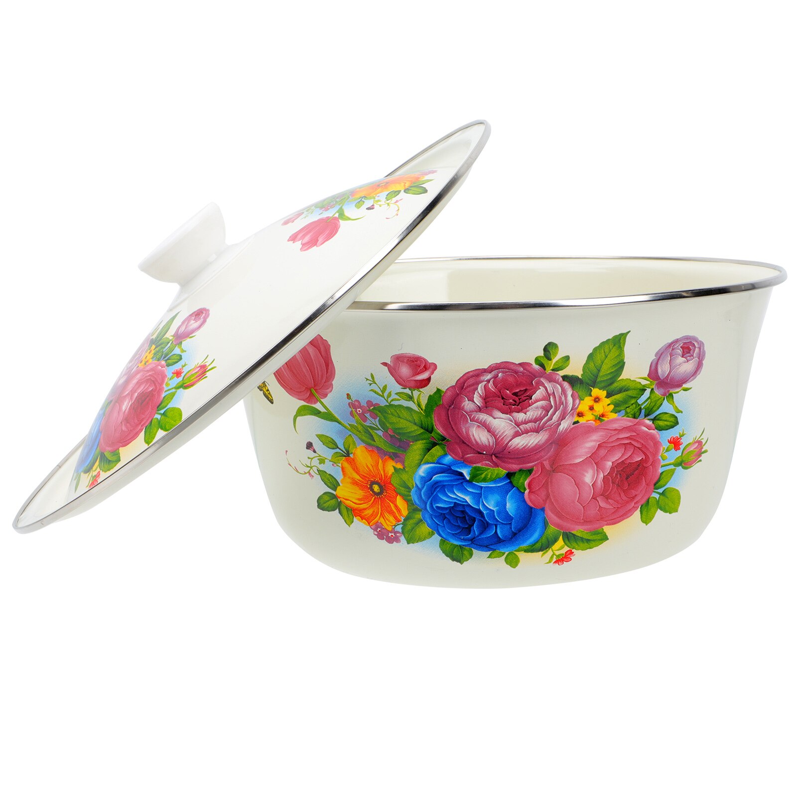 Multi-purpose Enamel Basin Modern Enamel Bowl Ture... – Vicedeal