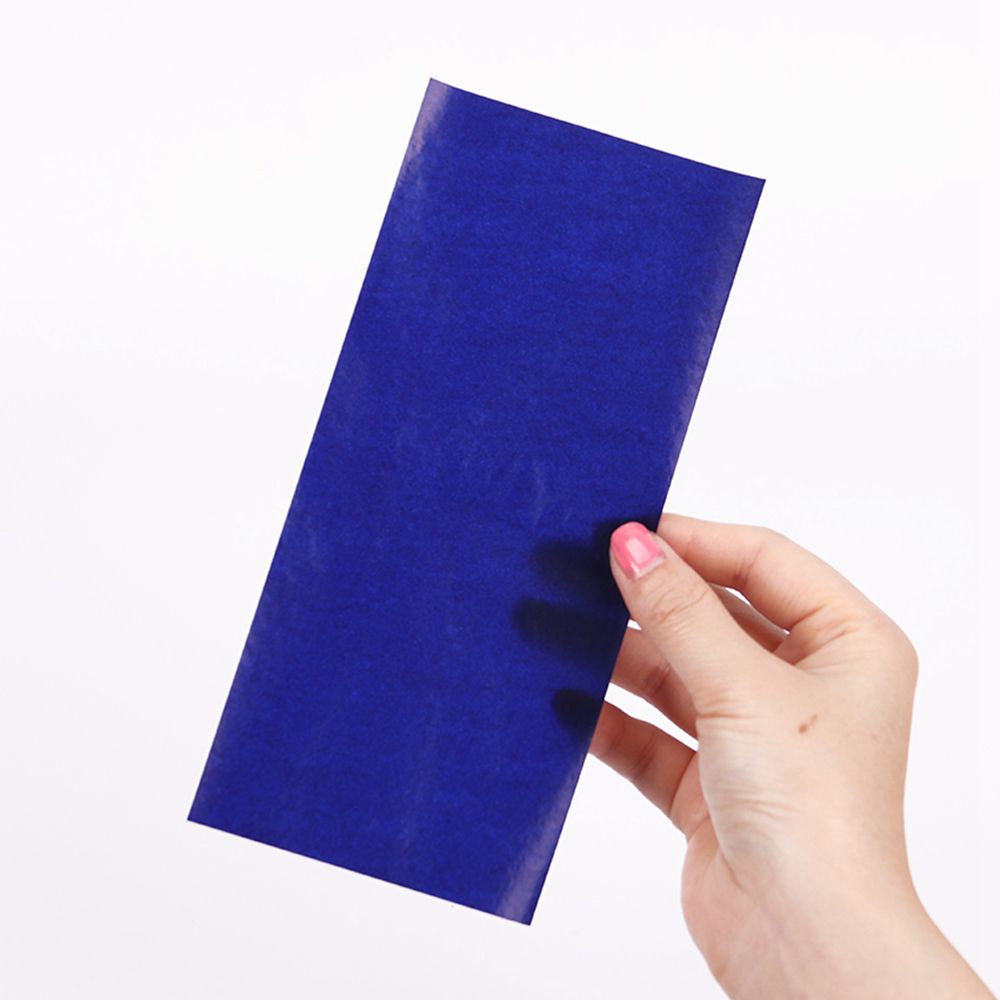 50 Pcs Blue Double-Sided Carbon Paper 48K Thin Kin... – Grandado