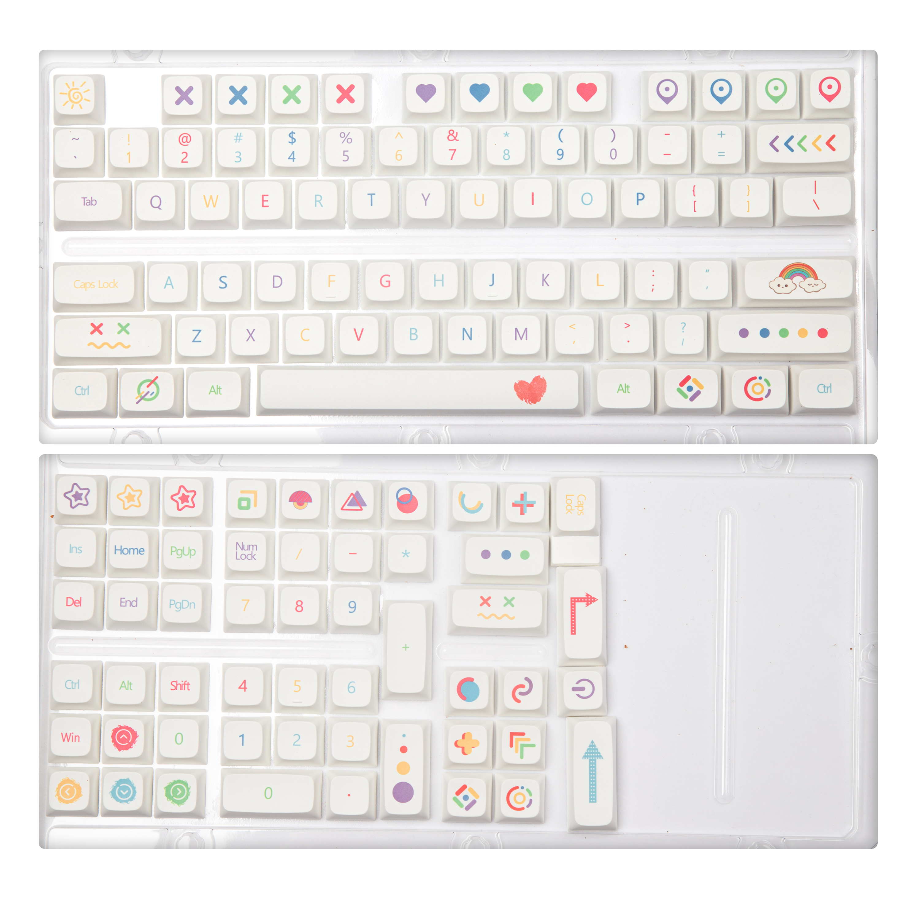 Xda keycaps 127 keycaps xda profile pbt dye-sub co... – Grandado