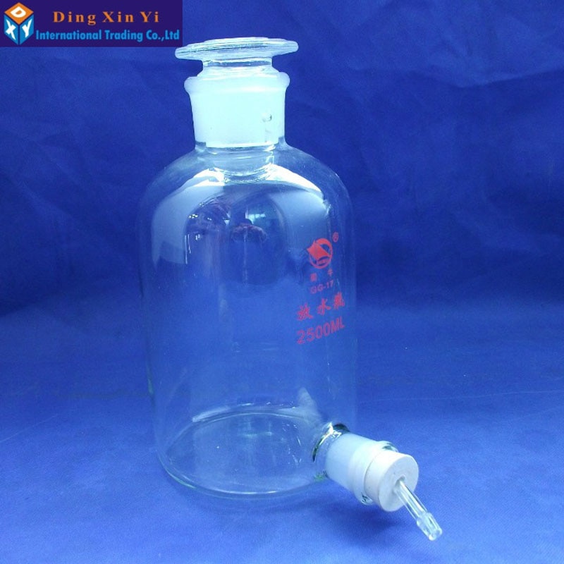 2500ml 1pc/lot Glass Stoppered Bottles aspirator b... – Grandado