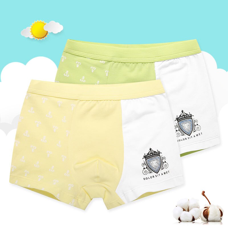 Phynier Children's underwear boys' boxer pants cot... – Grandado