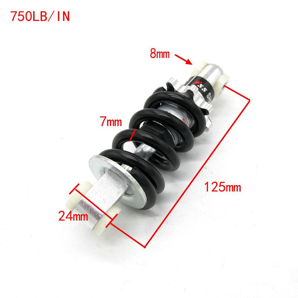 125MM 750LBs Rear Shock Absorber Shocker Suspensio... – Grandado