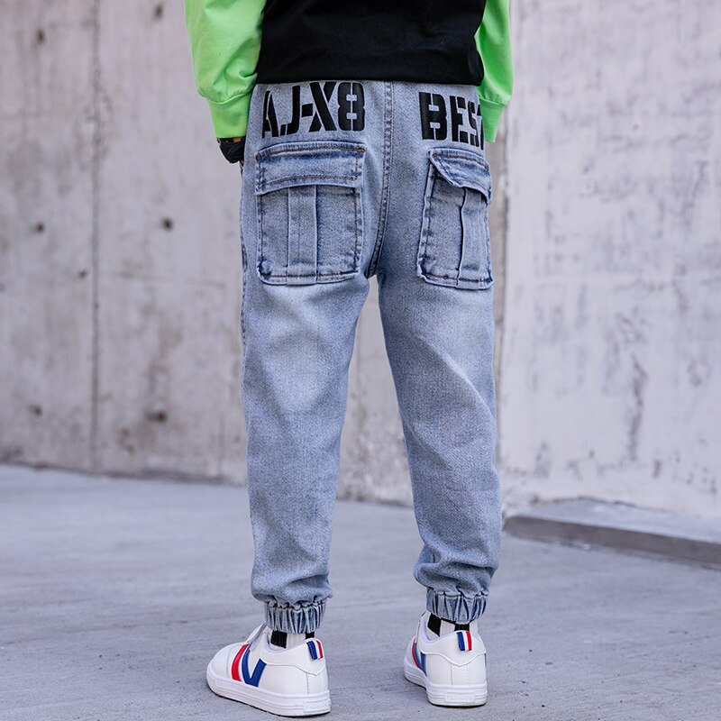 Brand big boy jeans children's spring wear boy lon... – Grandado