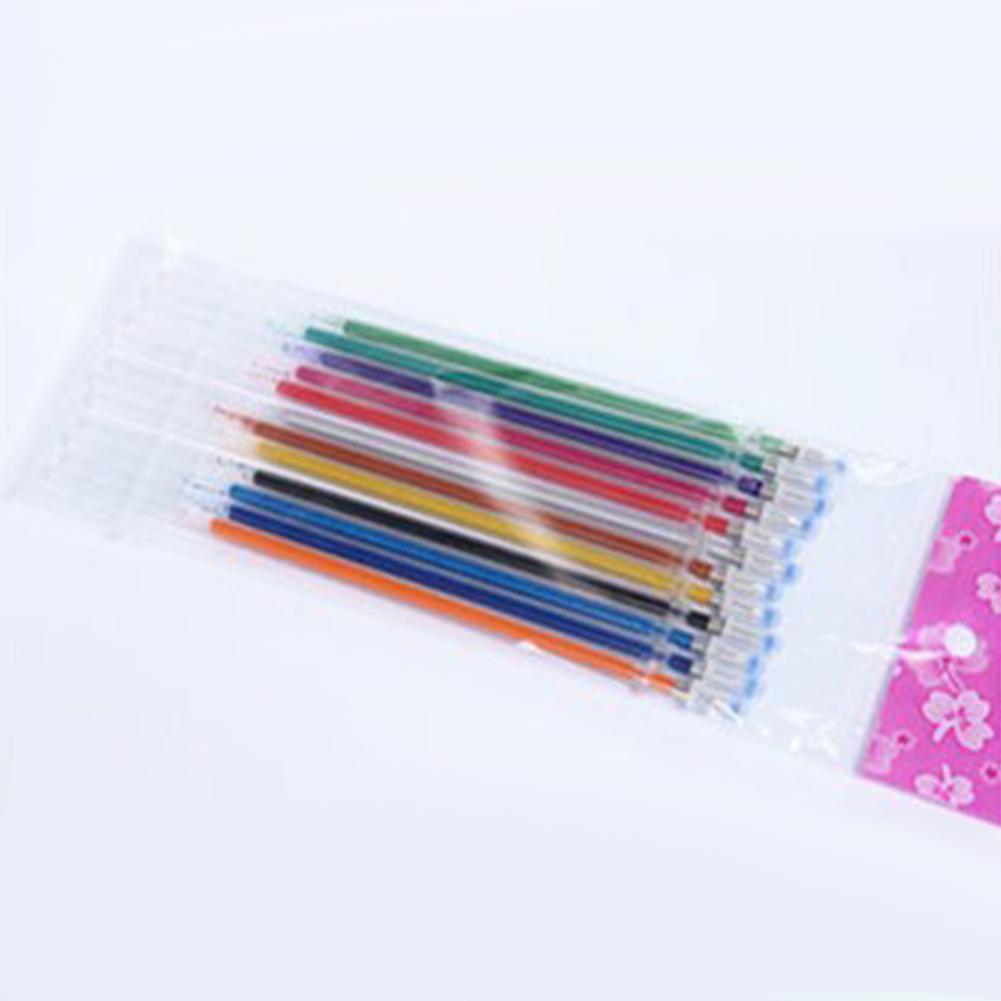 12PCS Colorful Pen Refills Fluorescent Glitter Pen... – Vicedeal