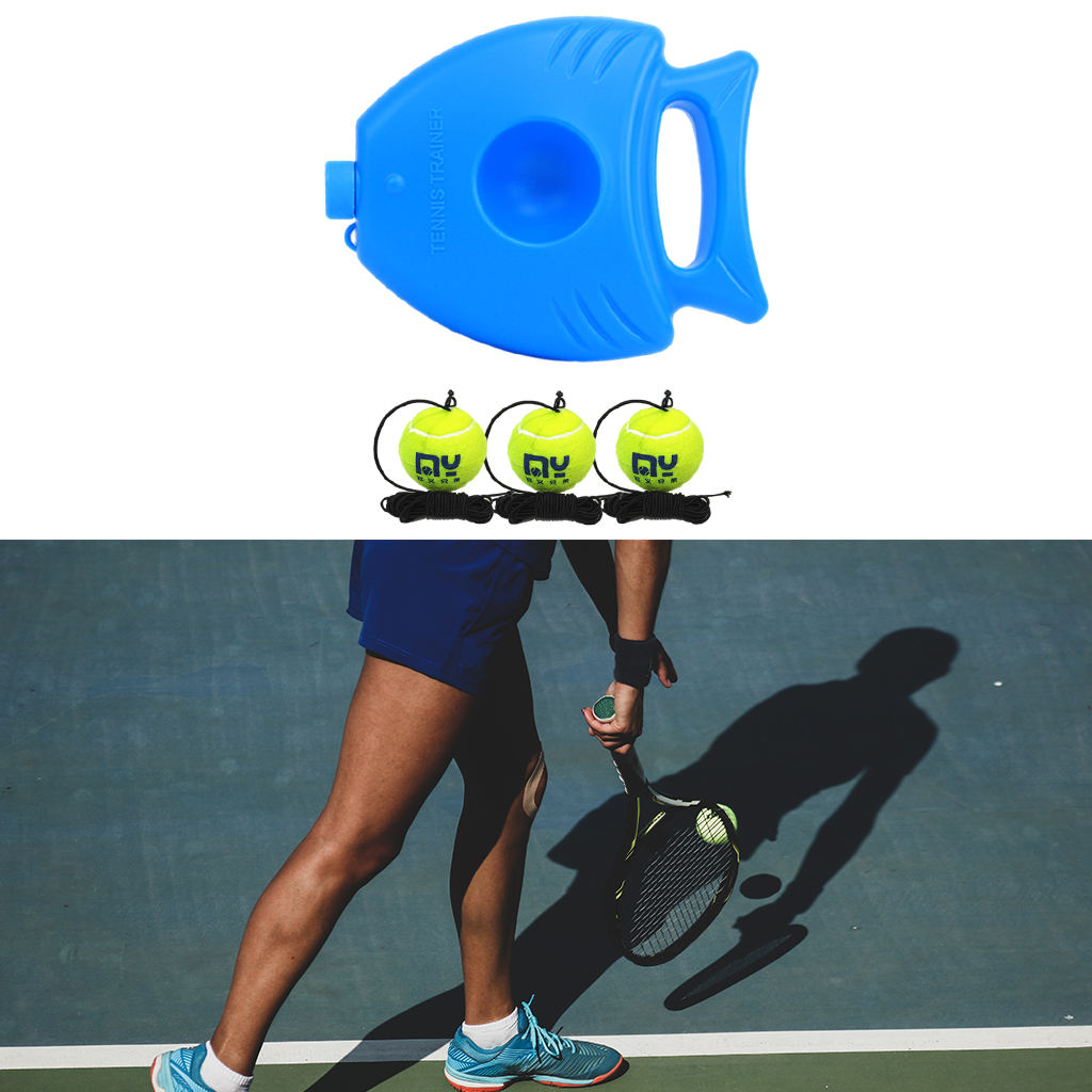 Tennis Trainer Rebounder Baseboard Tennis Ball Sel... – Grandado