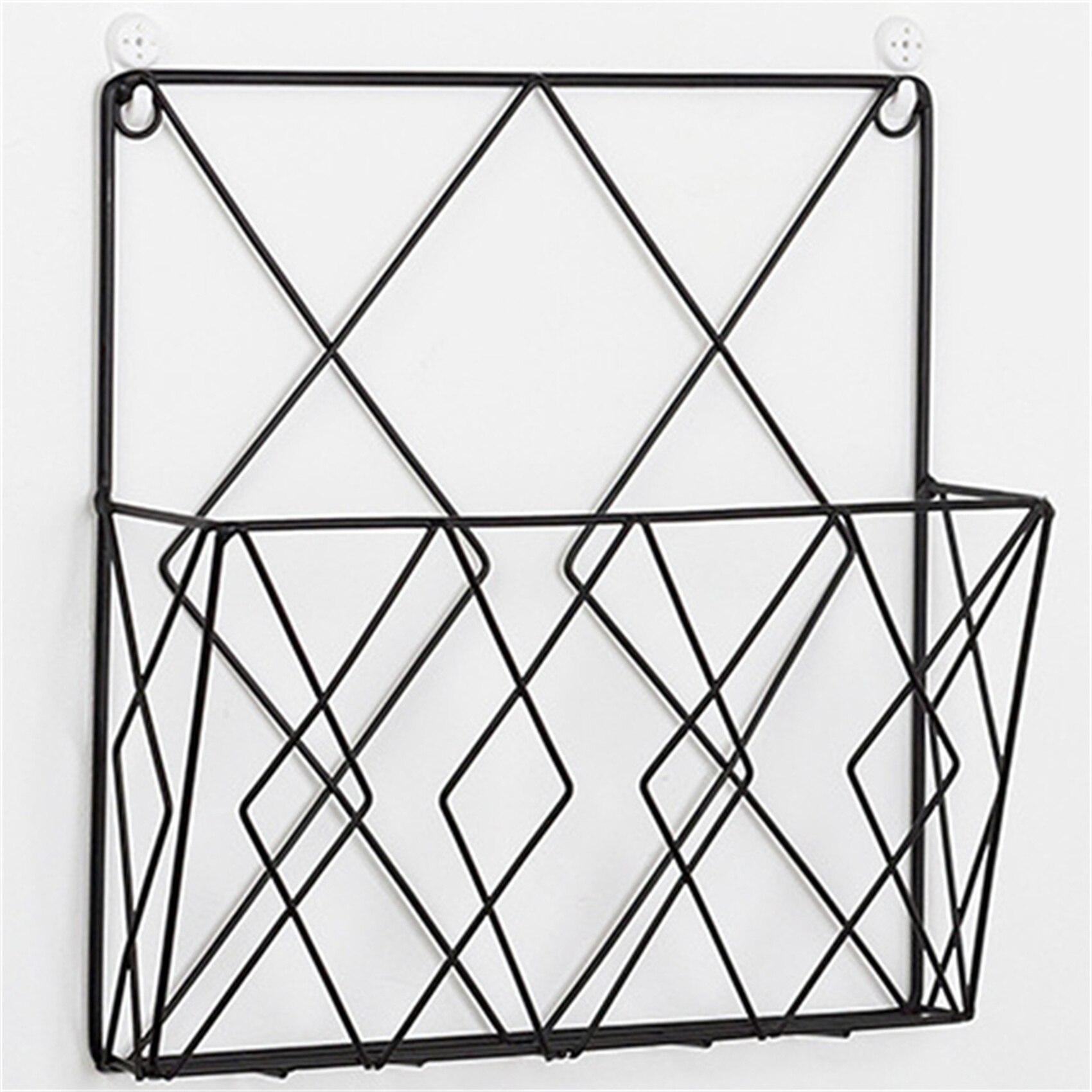 Modern Iron Wall Magazine Metal Wire Shelf Rack De... – Vicedeal