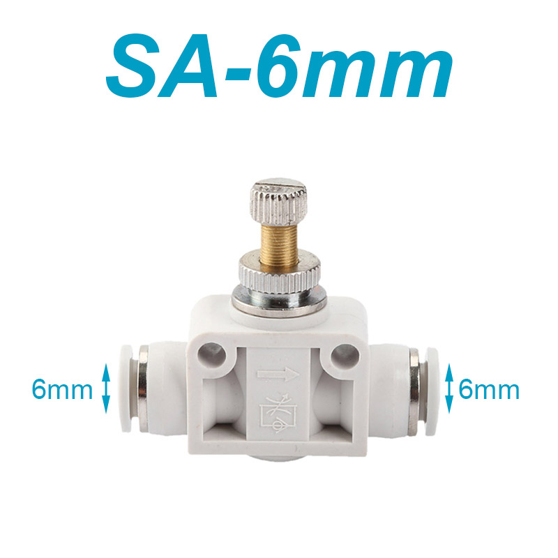 Pneumatic throttle valve SA-4/6/8/10/12mm Pneumati... – Vicedeal