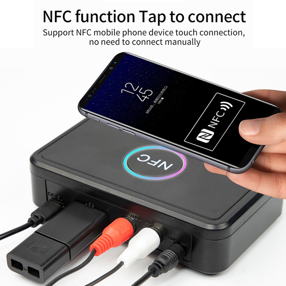 Usb Stereo Music Draadloze Adapter Draadloze Nfc B... – Grandado