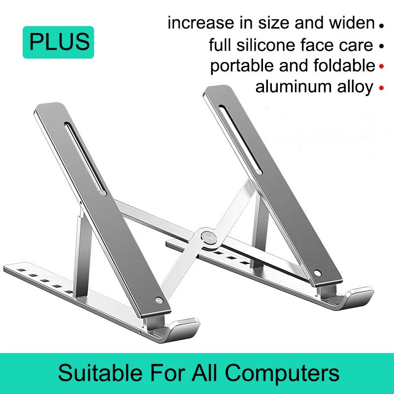 Portable Folding Aluminum Alloy Laptop Holder Stan... – Vicedeal