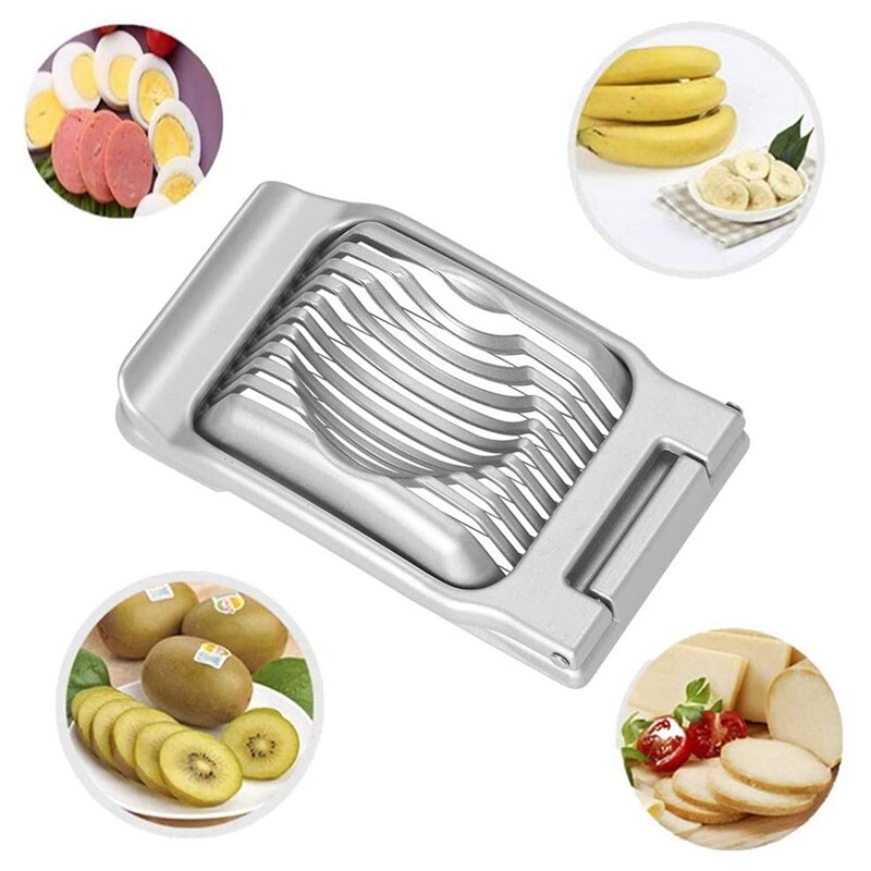 Stainless Steel Wire Egg Slicer,Egg Slicer for Har... – Grandado