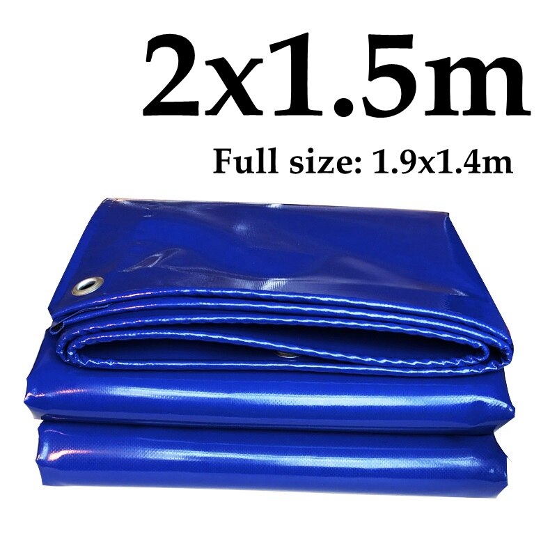 0.5mm Thicken Blue PVC Tarpaulin Flame Retardant R... – Vicedeal