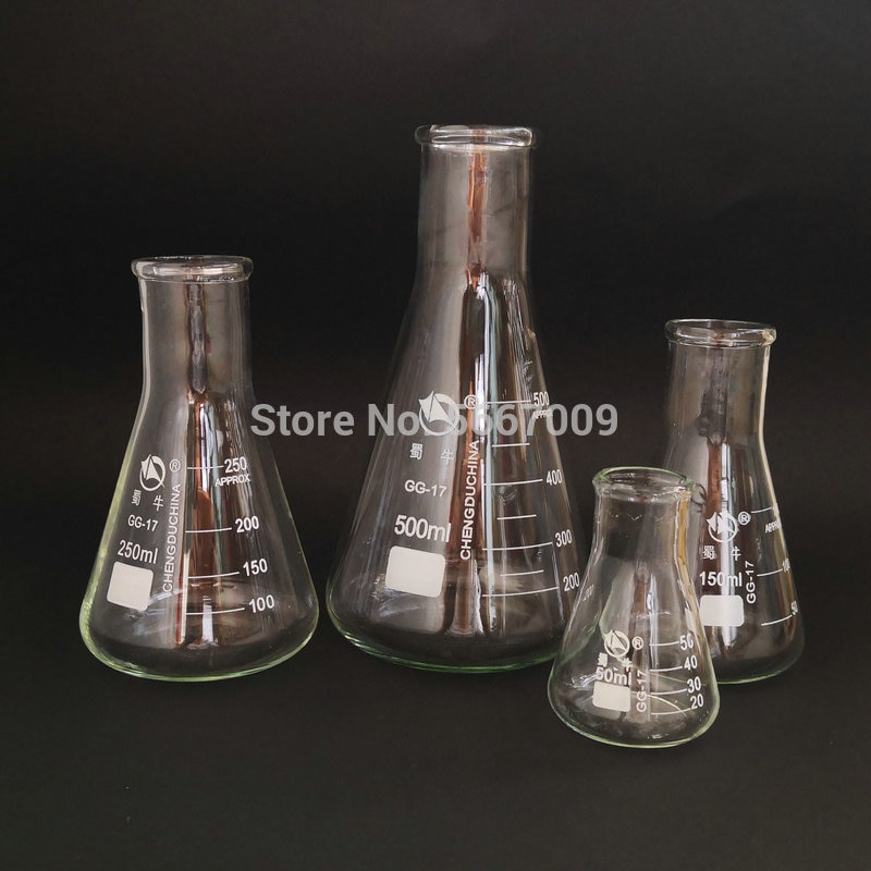 1PC 50ml to 1000ml Borosilicate Glass Straight Wid... – Grandado