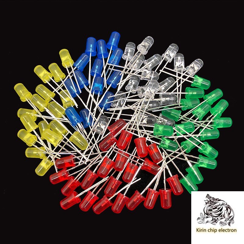 500PCS/LOT light-emitting diode led light beads F5... – Grandado