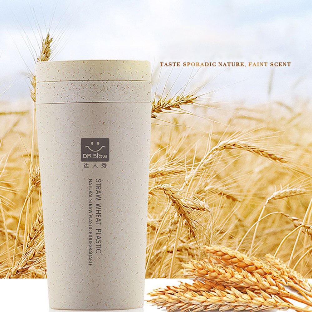 ZJ Kitchen Wheat Straw Double Insulated Mug Tumble... – Grandado