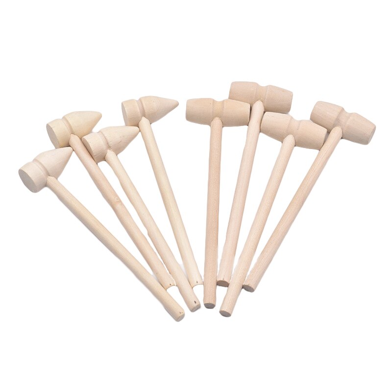 10Pcs Houten Hamer Mallet Chocolade Moer Krab Kree... – Vicedeal