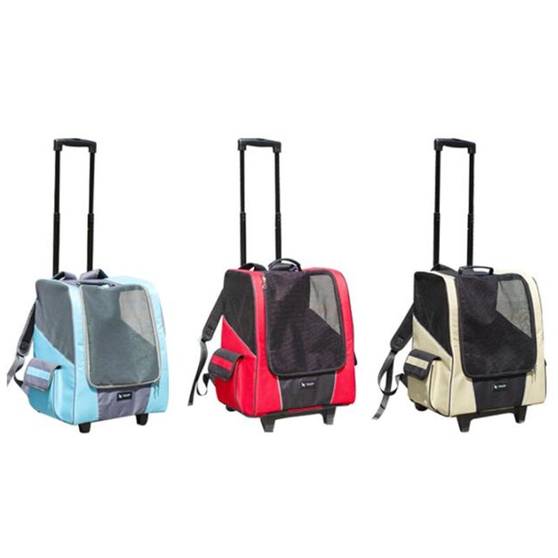 12.5kg Pet Strollers Dog Cat Portable Wheel Carrie... – Grandado