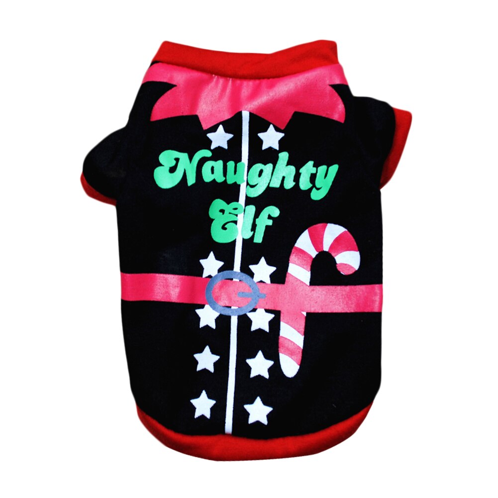 Hond Kleding Kerst Vest Katoenen Shirt Voor Pet Pu... – Grandado