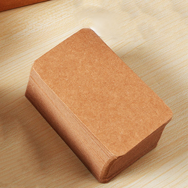 100pcs Vintage Blank Card DIY Greeting Cards Graff... – Vicedeal