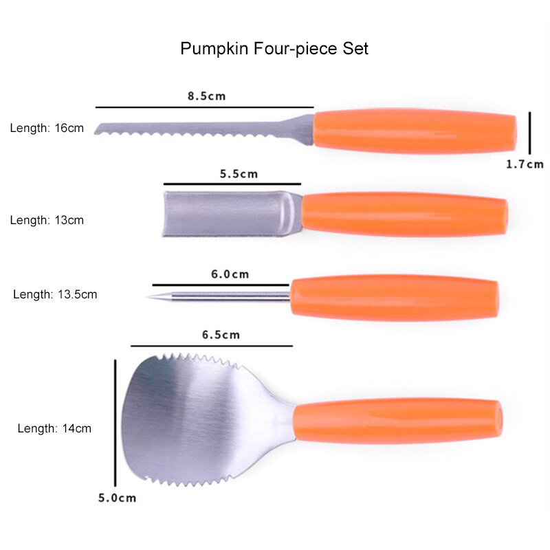 Halloween Durbale Pumpkin Carving Kit Cutting Supp... – Grandado