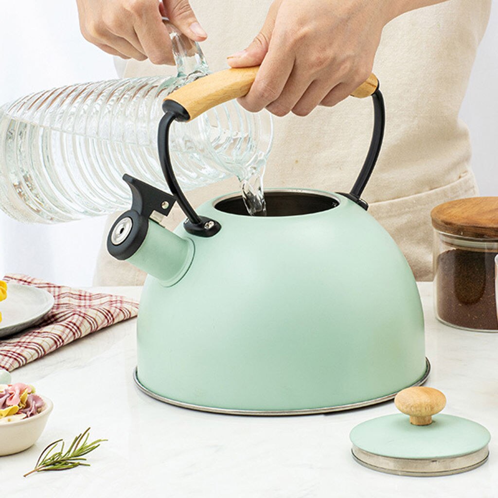 Whistling Tea Kettle 3L Electric Induction Gas Coo... – Grandado