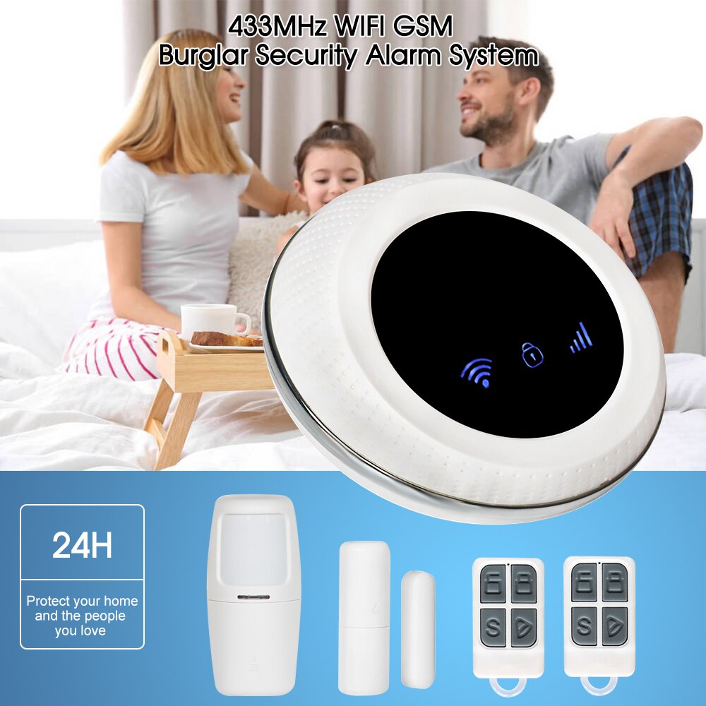 Tuya smart wifi gsm larm värd 433 mhz detektorer p... – Vicedeal