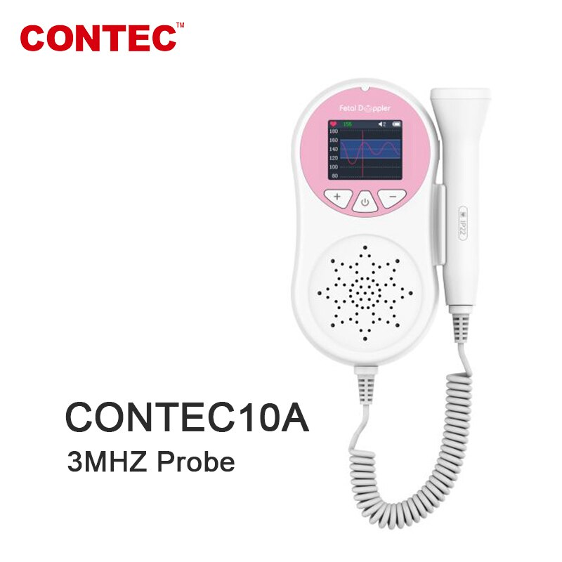 CONTEC10A/10CPocket Fetal Doppler 2MHZ/3Mhz Probe ... – Grandado