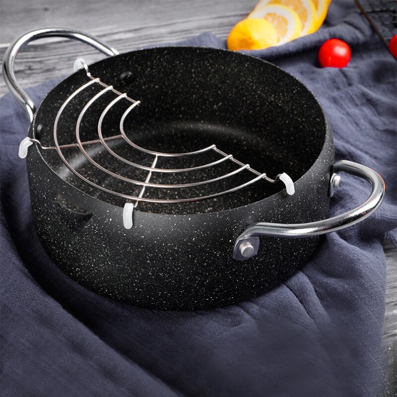 Deep Fryer Maifan Stone Tempura Deep Frying Pan Fr... – Grandado