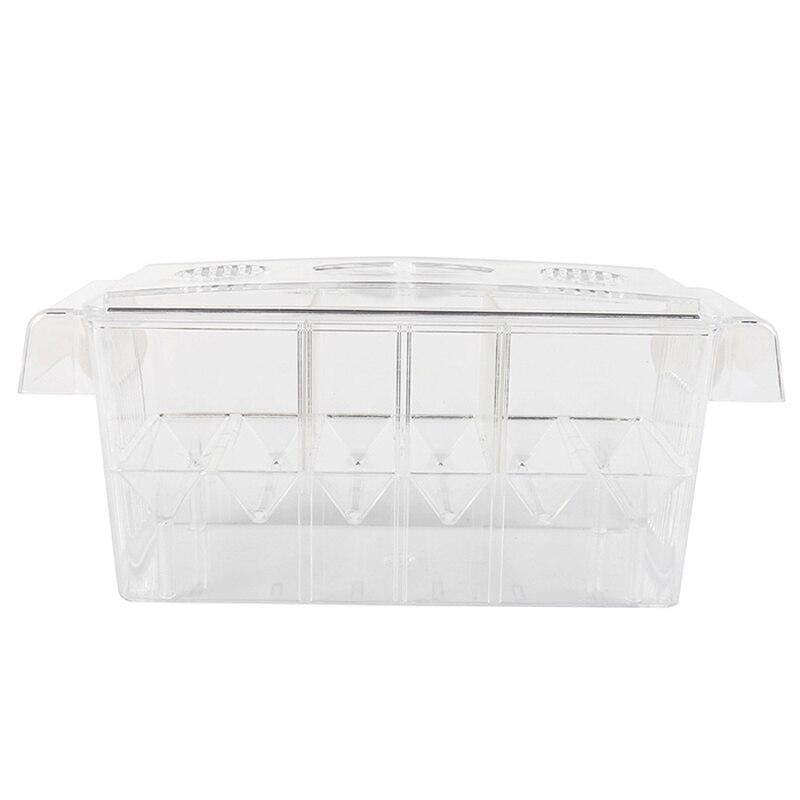 4 Rooms High Clear Fish Breeding Box Acrylic Aquar... – Grandado