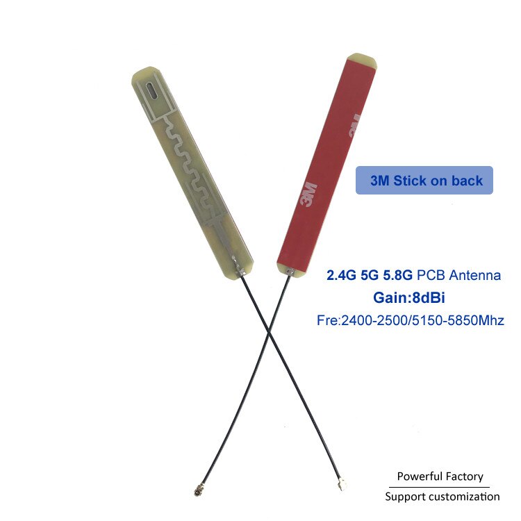 High gain 8dbi PCB antenna Adhesive Dual band 2.4G... – Grandado