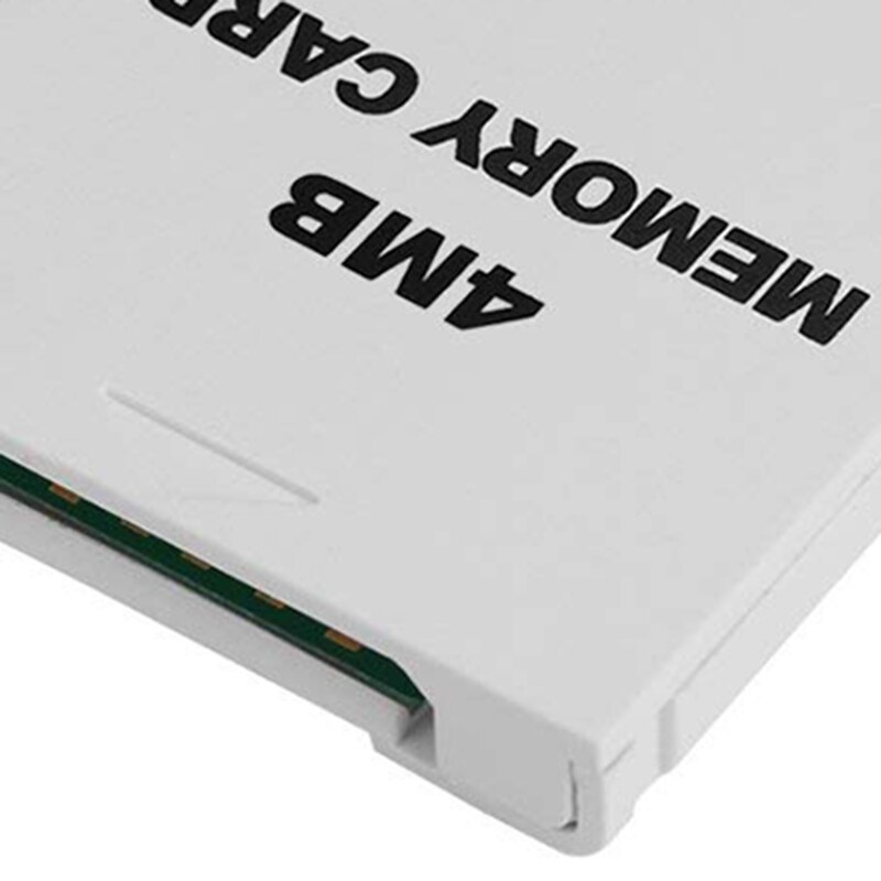 4MB White Memory Card compatible for Wii & Gamecub... – Grandado