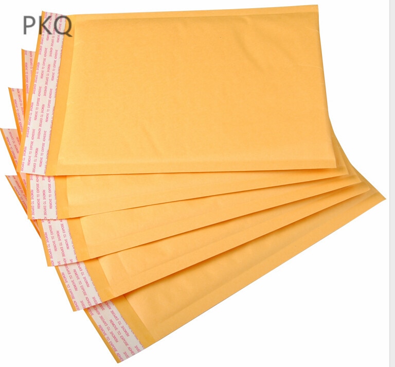 100pcs Yellow Kraft Foam Envelope Bag Different Sp... – Grandado