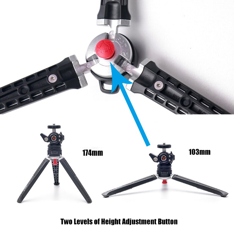 Camera Vlogging Tripod Smartphone Holder Clip Ajus... – Grandado