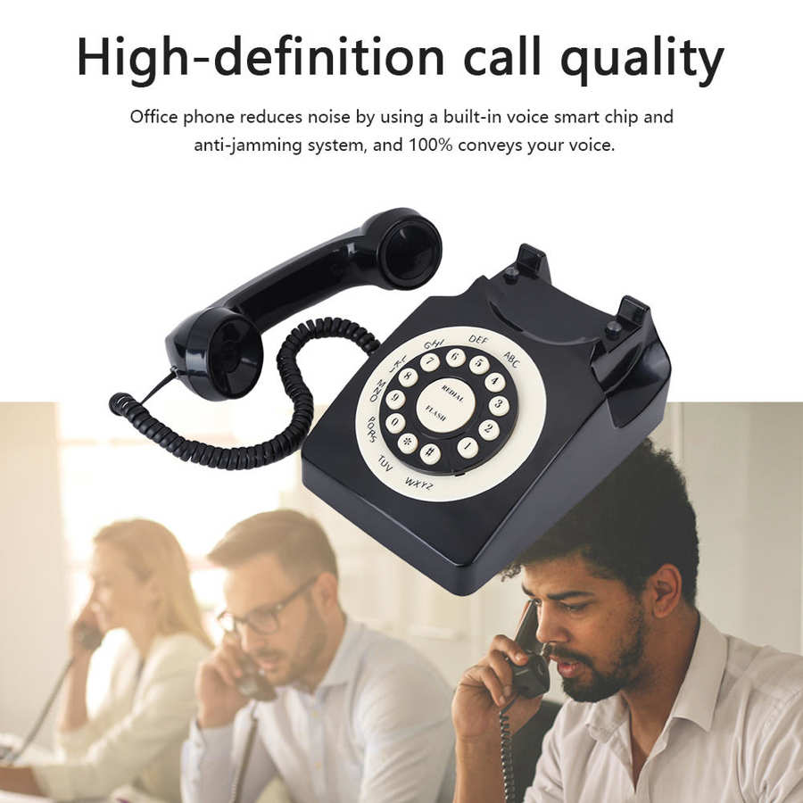 Vintage Telephone High Definition Call Wired Telep... – Vicedeal
