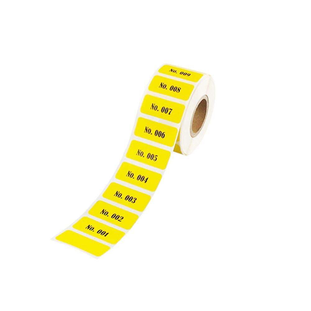 Zelfklevende Sticker Label Papier Met Serienummer ... – Vicedeal
