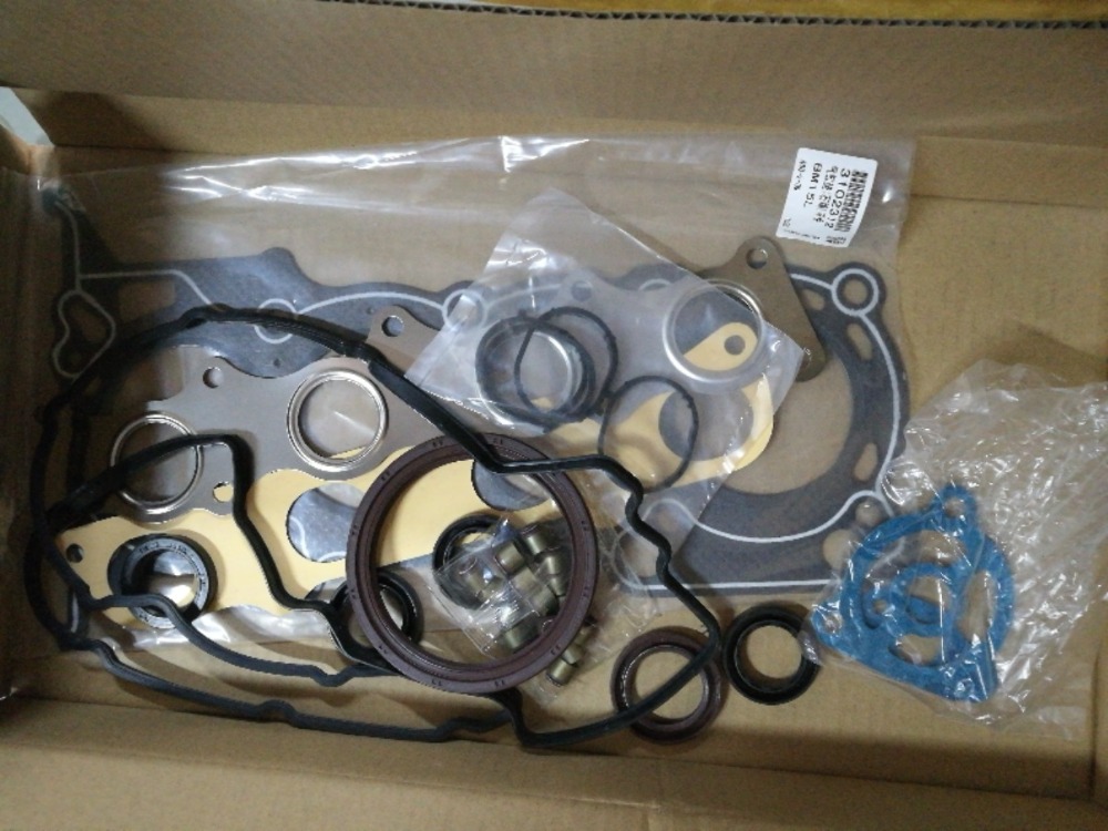 1KIT Complete Engine Gasket kit with rubber oil se... – Grandado
