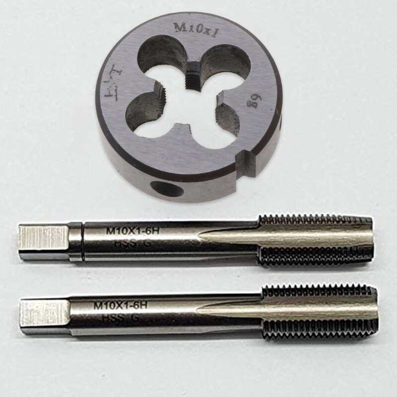 M10 x 1.00 Fine Thread Male Tap Tool Set Straight ... – Grandado