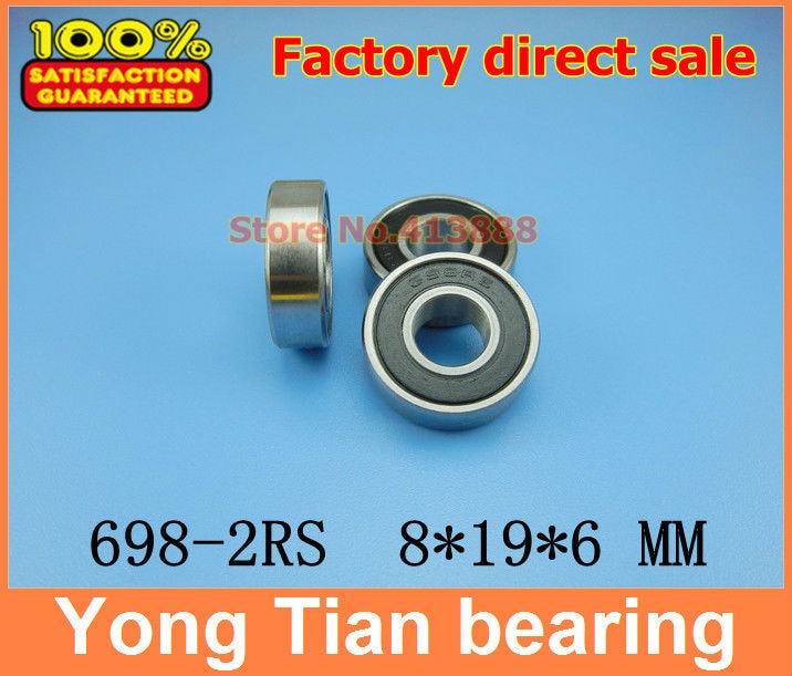 miniature stainless steel bearing SS698-2RS 698 S6... – Grandado