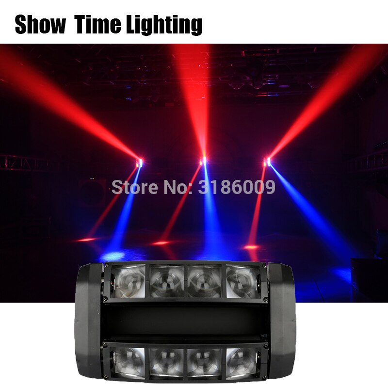 8*10W Rgbw 4 In 1 Mini Led Spider Moving Head Lich... – Grandado