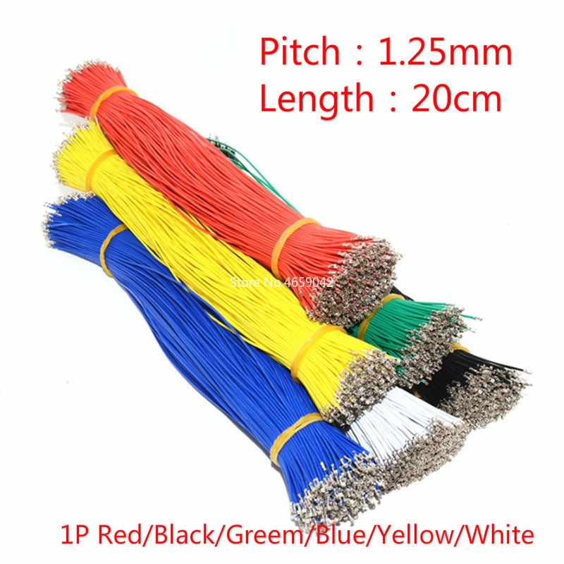 100Pcs JST 1.25mm Pitch Connector Terminal Wire 1P... – Vicedeal