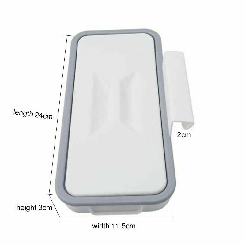 1 pc Kitchen Trash Bag Rack Plastic Cupboard Door ... – Grandado