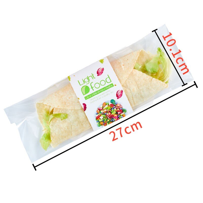 100Pcs Transparante Plastic Verpakking Zakken Taco... – Vicedeal