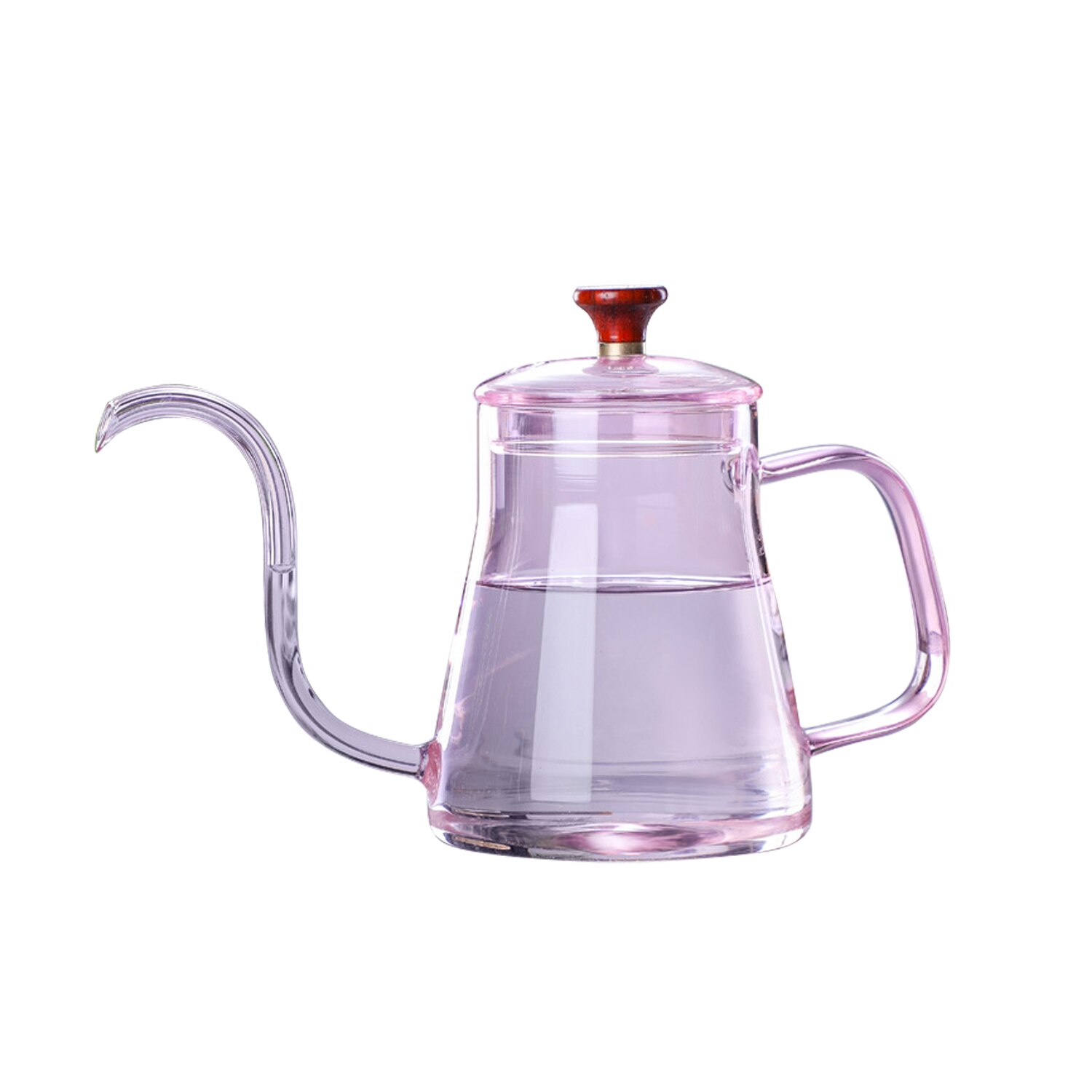 Colorful Glass Coffee Pot Pour-Over Kettle Househo... – Grandado