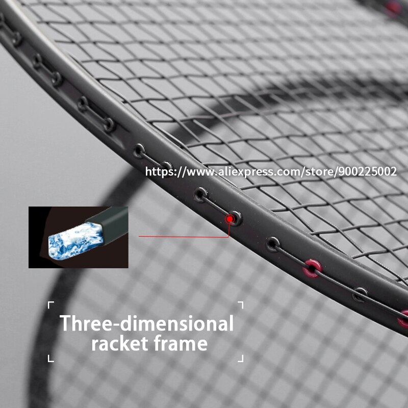 Ultra Light 8U Full Carbon Fiber Badminton Racket ... – Grandado